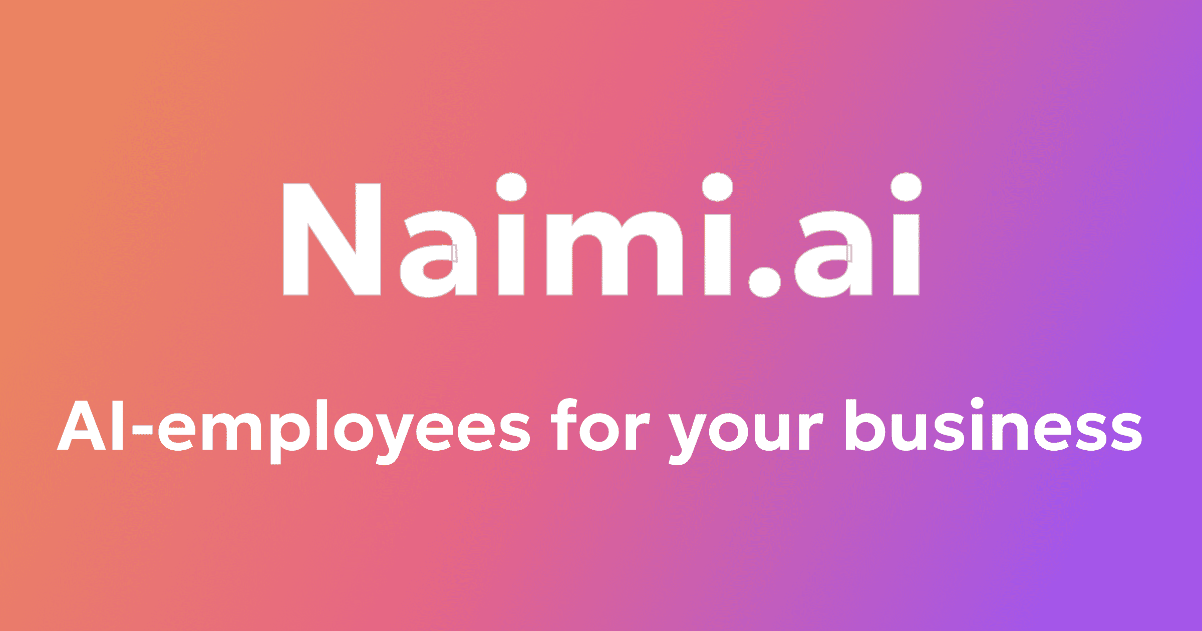 Naimi.ai: AI Agents for Business Automation